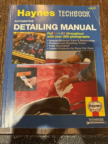 Haynes Repair Manual Specialized Techbook Automotive Detailing Book ...