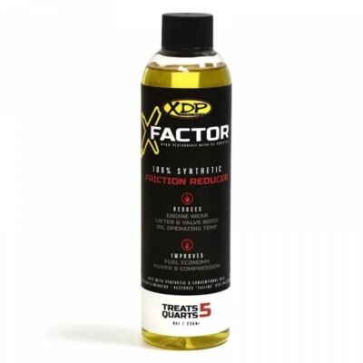 XDP X-Factor High Performance Oil Additive 8oz Bottle Gas Or Diesel ...