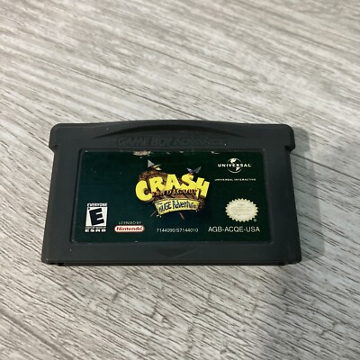 Crash Bandicoot: The Huge Adventure (Nintendo Game Boy Advance GBA ...