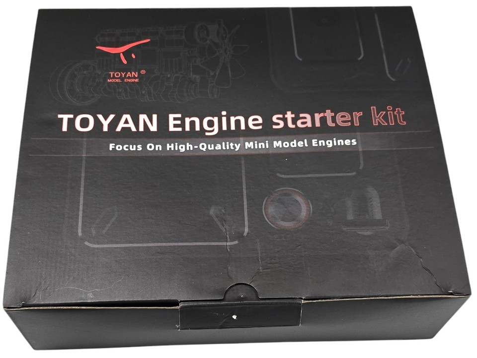 Toyan FS-L200 Engine Complete Metal Base with Fuel Tank, Starting ...