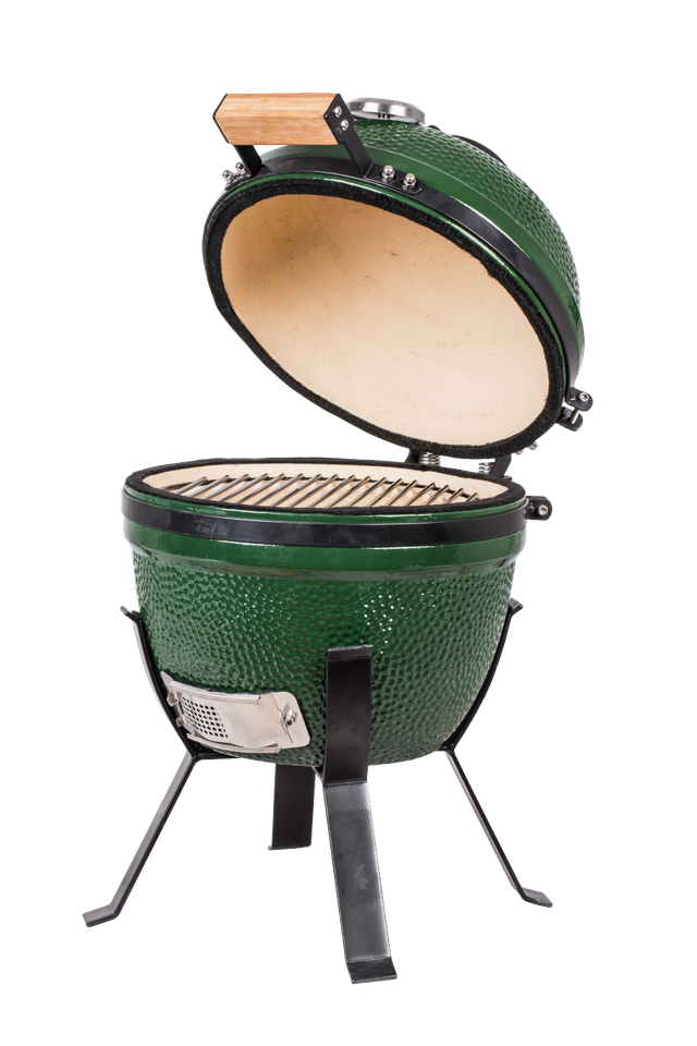 YNNI KAMADO Sizes 13" to 27.4" 14 Colours with Chip Feeder Option ...