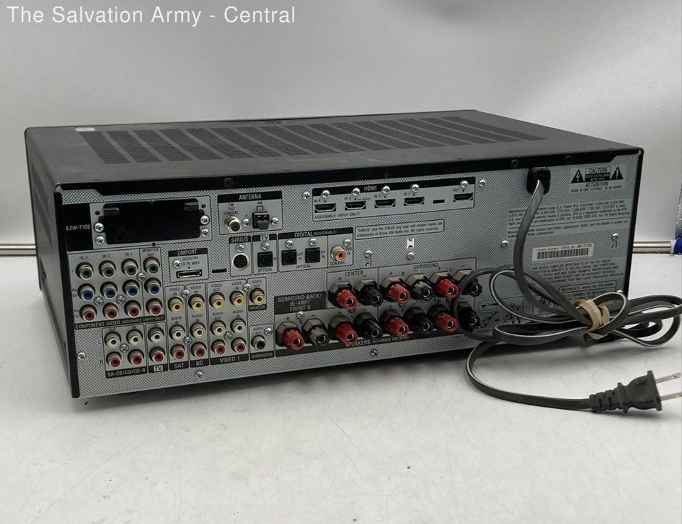 Sony STR-DH800 7.1 Channel Digital Audio/Video Control Surround Sound ...