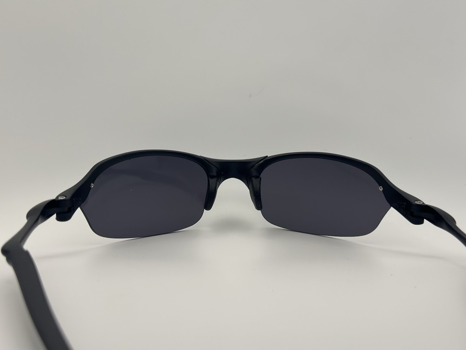 Oakley Romeo 2 Sunglasses Black Metal Frame, Black Lens | eBay