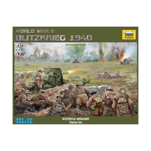 Zvezda Wargame World War II - Blitzkrieg 1940 Box SW (VG+/New) | eBay