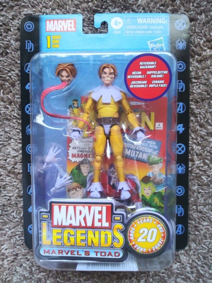 Marvel Legends Brotherhood of Evil Mutants Avalanche Toad set 6 ...