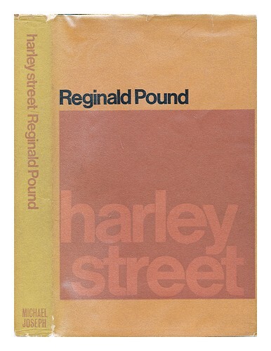 POUND, REGINALD Harley Street 1967 First Edition Hardcover | eBay