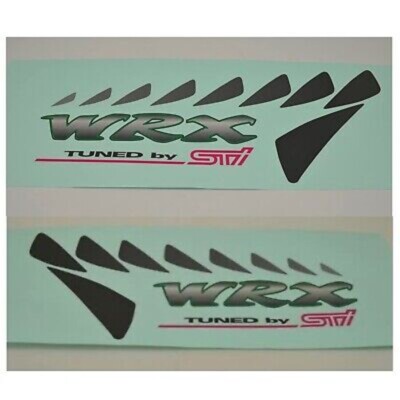 SUBARU Genuine OEM Impreza WRX STI GC8 Rear Side Fender Decal Sticker ...