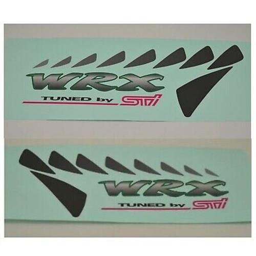 SUBARU Original OEM Impreza WRX STI GC8 Rear Side Fender Decal Sticker ...