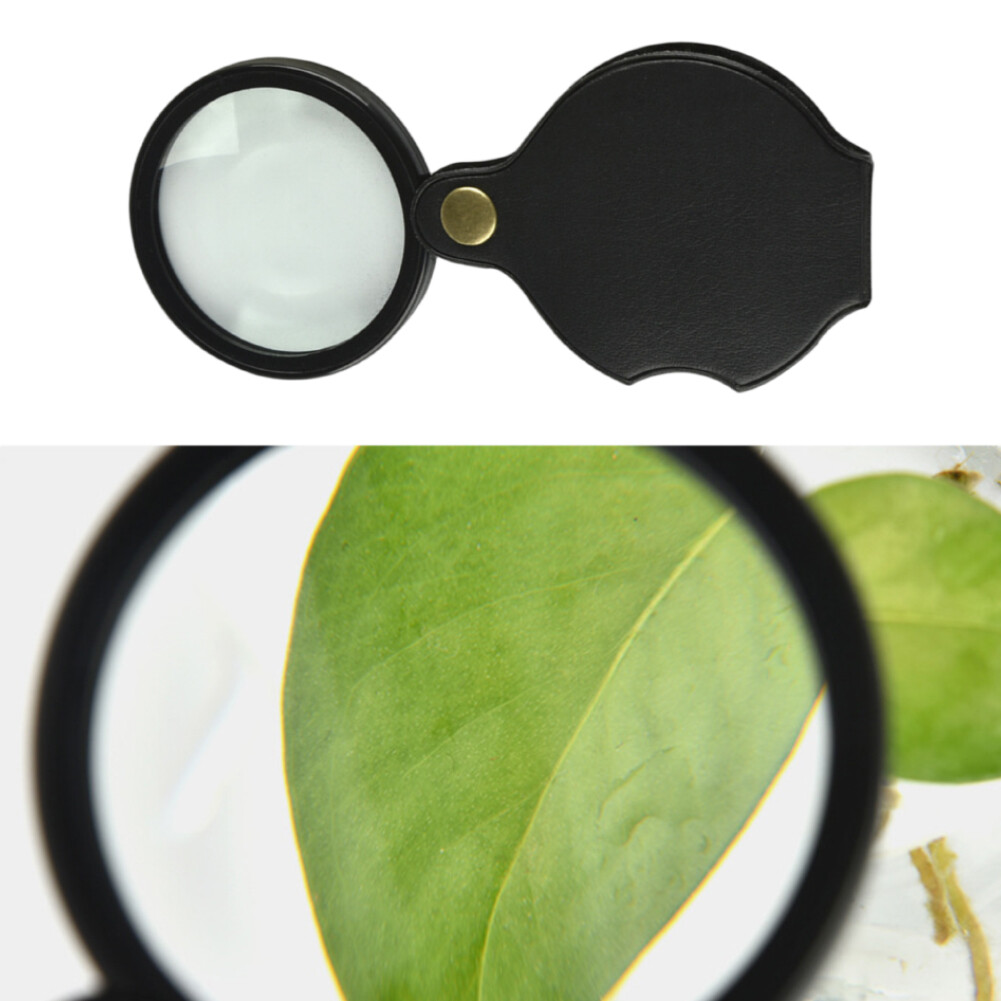 Folding Magnifying Glass Magazine Pocket Portable Students Mini ...