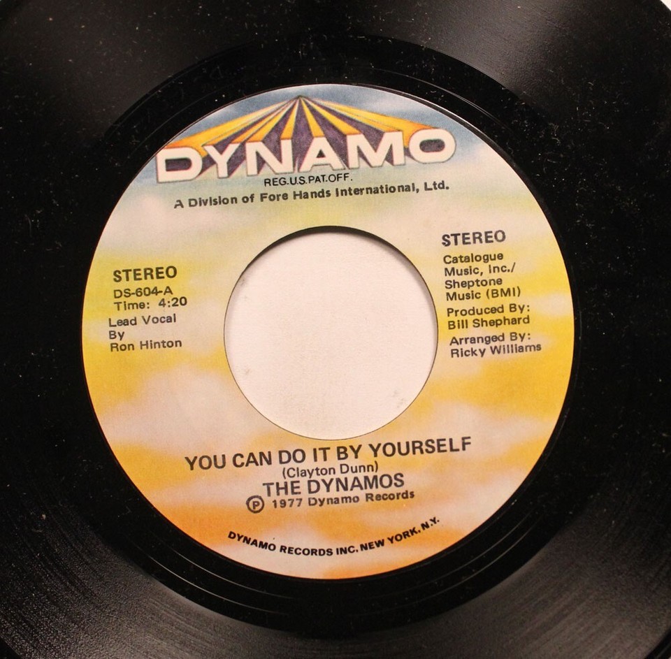 Soul 45 The Dynamos - We Don'T Need No Help / You Can Do It By Yourself ...