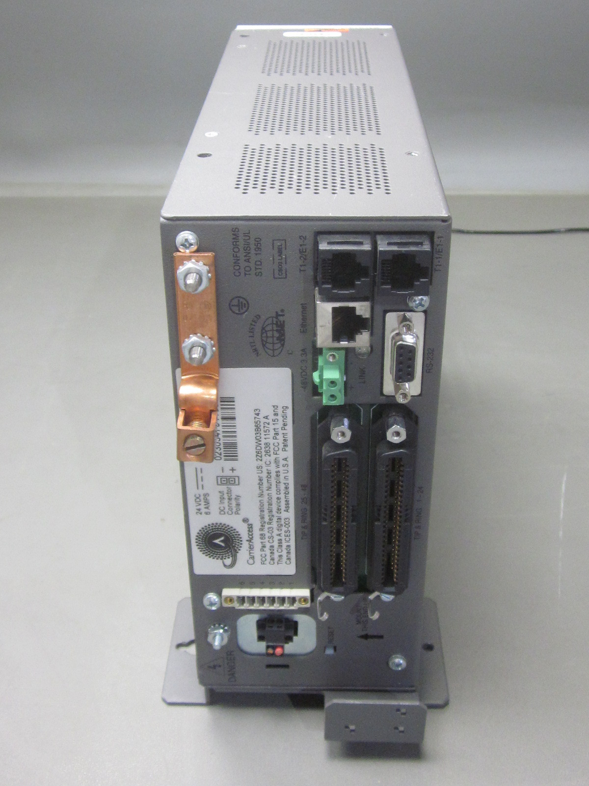 ADIT 600 CACTUS LITE CAC FORCE10 CHASSIS 02-000-000000-00-A **No Cards ...