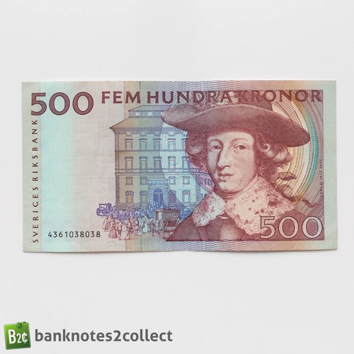 SWEDEN: 1 x 500 Swedish Krona Banknote. | eBay