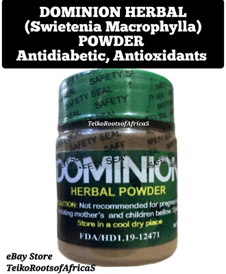 Dominion Herbal (Swietenia Macrophylla) Powder Antioxidant Antidiabetic ...