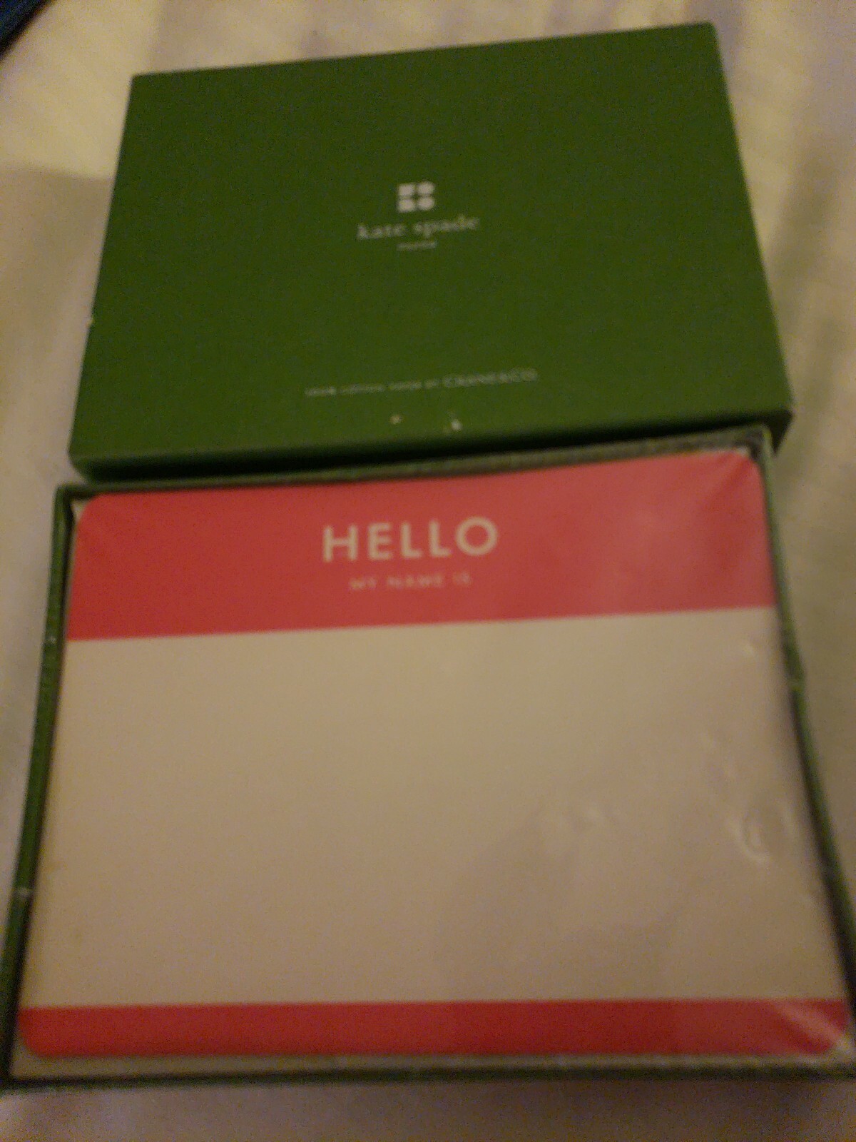 Kate Spade note card printable invitations boxed note Thank You cards ...