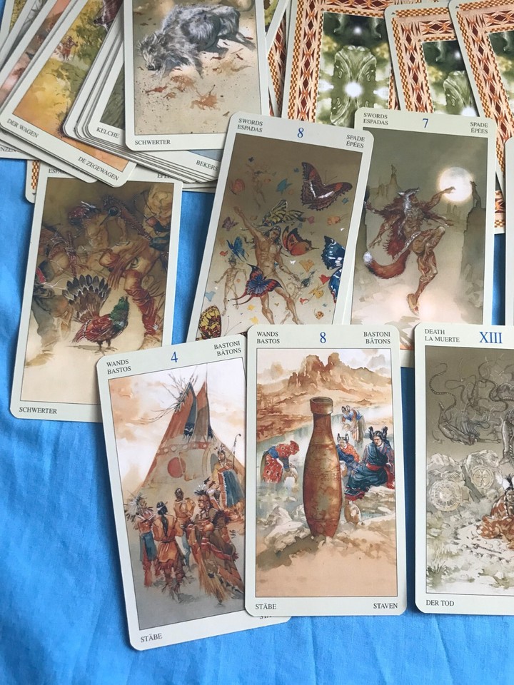 Native American Tarot by Lo Scarabeo (2005, Cards,Flash Cards ...