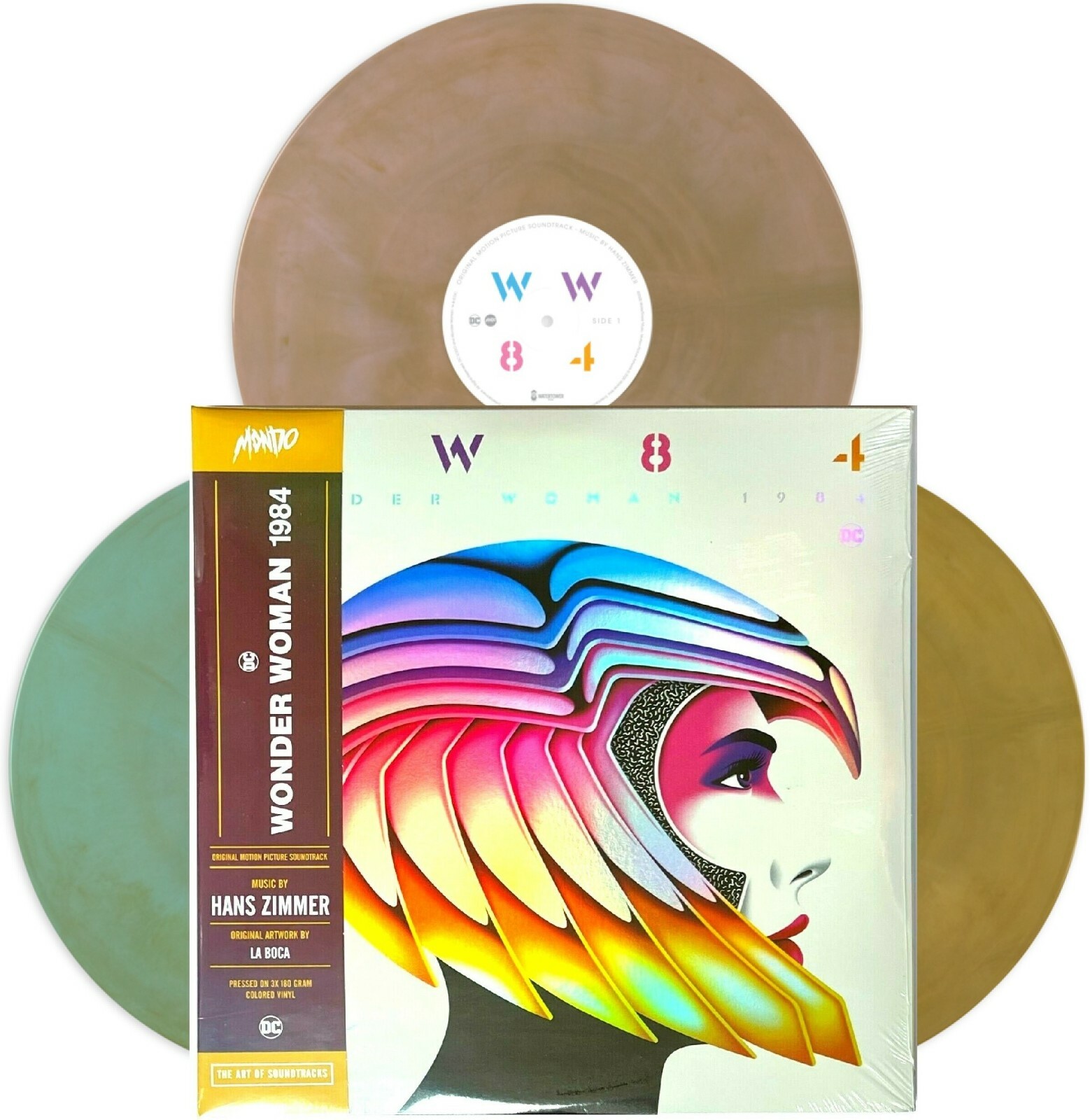 Wonder Woman 1984 [Swirl Vinyl] Mondo Soundtrack LP Record Album [in ...