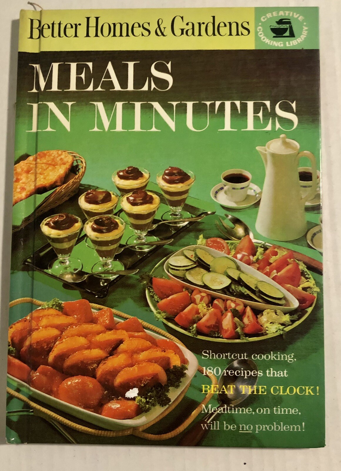 Vintage 1963 Better Homes and Gardens Meals In Minutes Cookbook HC | eBay