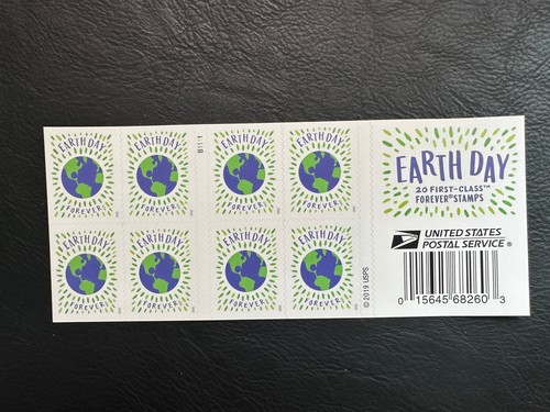 2019 USPS EARTH DAY 20 FOREVER STAMPS BOOKLET | eBay