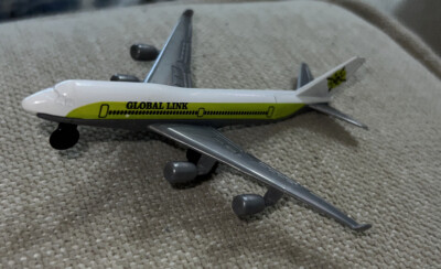 Rev Yellow 747 Plane – Diecast Toy Aircraft Global Link | eBay