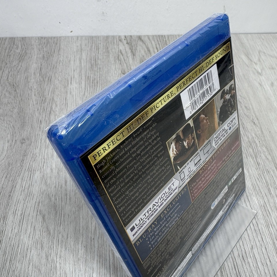 Les Miserables ( Blu-ray ) Brand New Sealed - Additional DVD's Ship ...