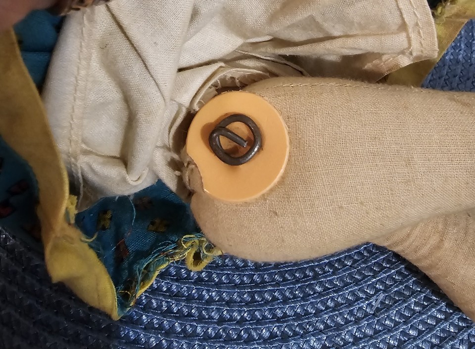 ️Original A.D. SUTTON DOLL wTAGS Red Hair CELLULOID FACE Cloth Body ...