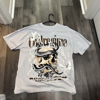 Civil Regime Darc Sport Men's RFC light Grey skull Men’s Large | eBay