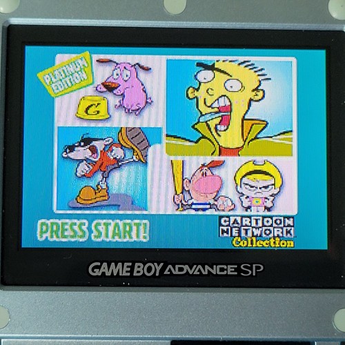 GBA Cartoon Network Collection Platinum Edition Game Boy Advance Video ...