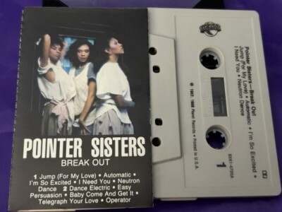 Pointer Sisters Break Out 1983 US Cassette - Automatic, Jump, I'm So Excited | eBay