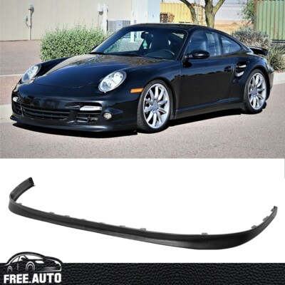 Fits 07-13 Porsche Turbo 997 911 Front Bumper Lip OE Style Unpainted PU ...