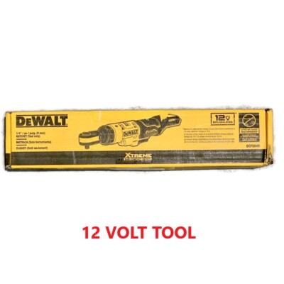 DEWALT 12 VOLT DCF504B 12V MAX Cordless Brushless 1/4-inch Ratchet TOOL ...