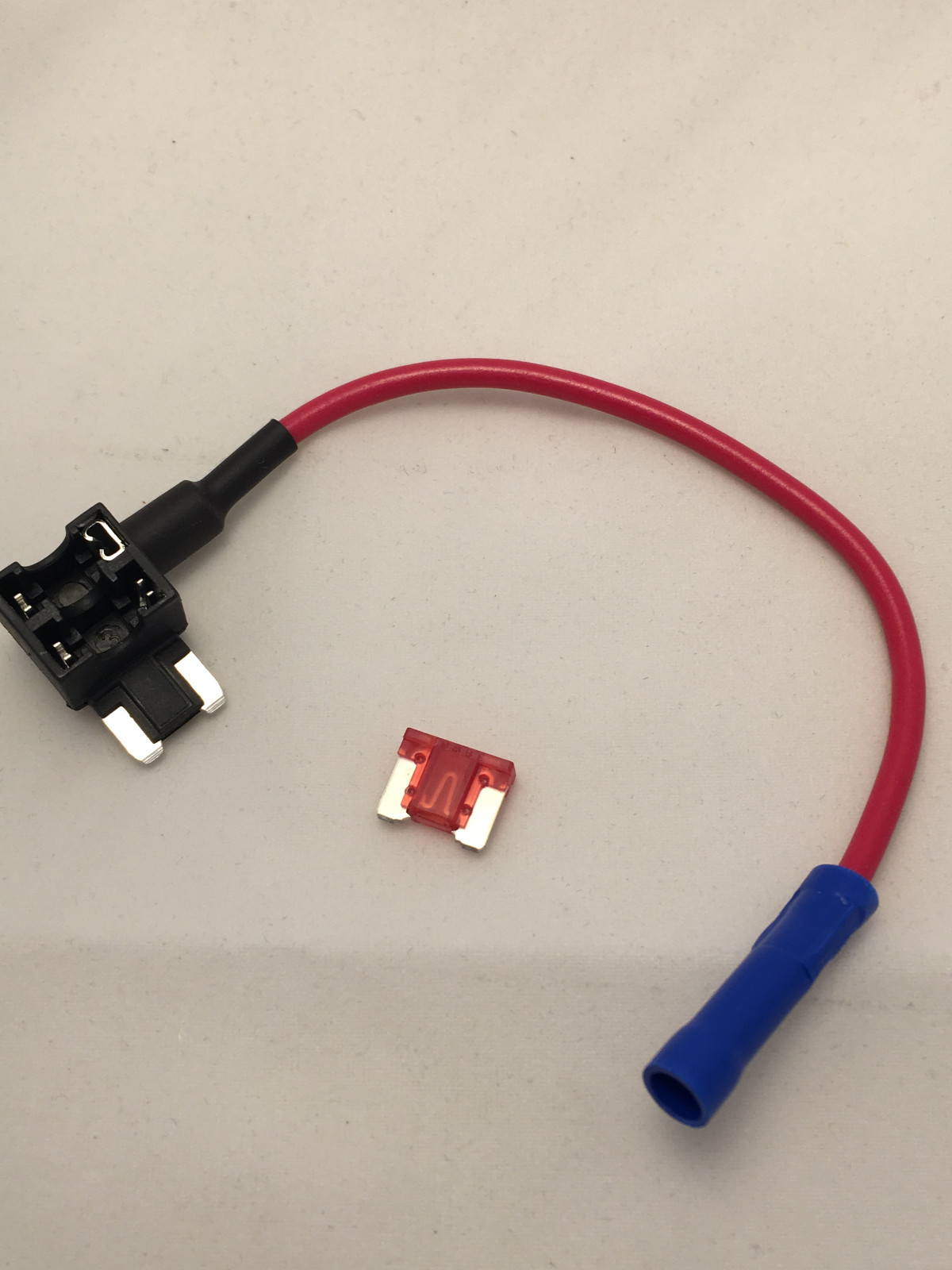 Micro Blade Low Profile Mini ATM Fuse adapter ADD A CIRCUIT + 10A fuse ...