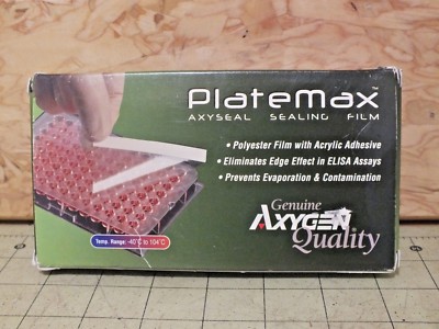 Corning Axygen PCR-SP AxySeal® Clear Polyester PCR Microplate Sealing ...