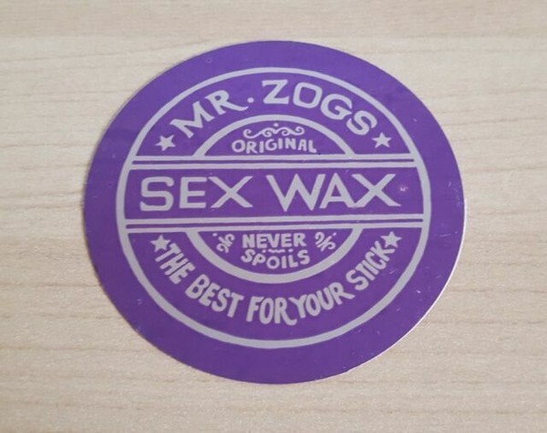 Mr Zogs Sex Wax Surf Surfing Decal Sticker for sale online | eBay