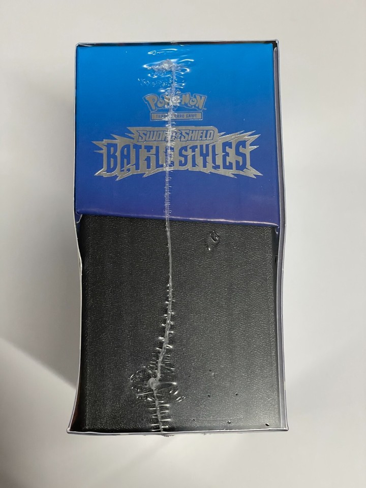 NEW POKEMON TCG Sword and Shield Battle Styles ETB BLUE Elite Trainer ...