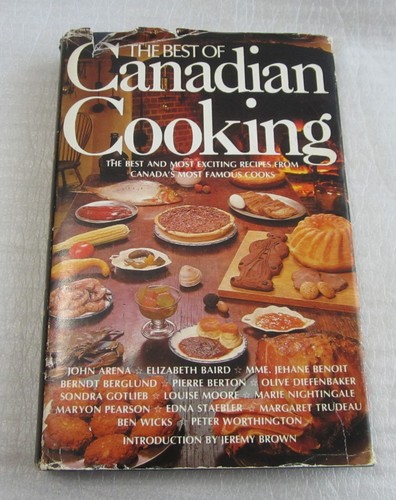 The Best of Canadian Cooking 1977 HC DJ #cookbooks #vintage #Canadian ...