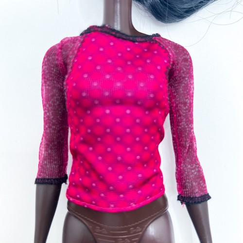 BDB41 Stylin Friends Barbie Doll Pink Top Shirt | eBay