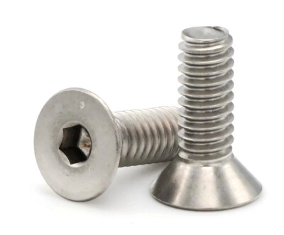 #10-32 | 316 Stainless Steel Flat Head Socket Cap Screws - Select ...