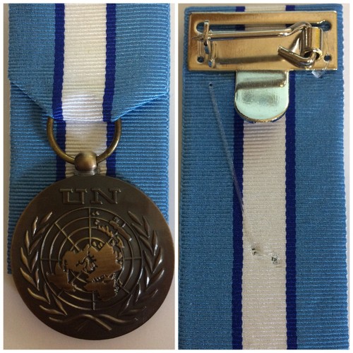 UNITED NATIONS CYPRUS MEDAL FULL SIZE COPY, COURT MOUNTED OR LOOSE WITH ...
