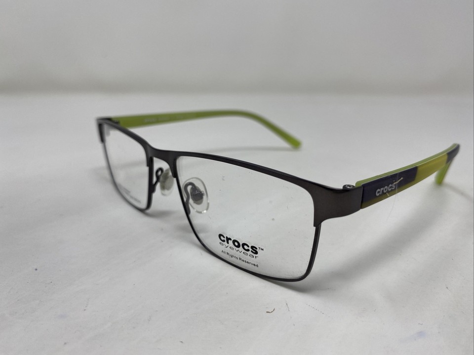 Crocs Eyewear Mod.JR6039 Col.80GN 50-15-126 Green/Gray Eyeglasses Frame ...