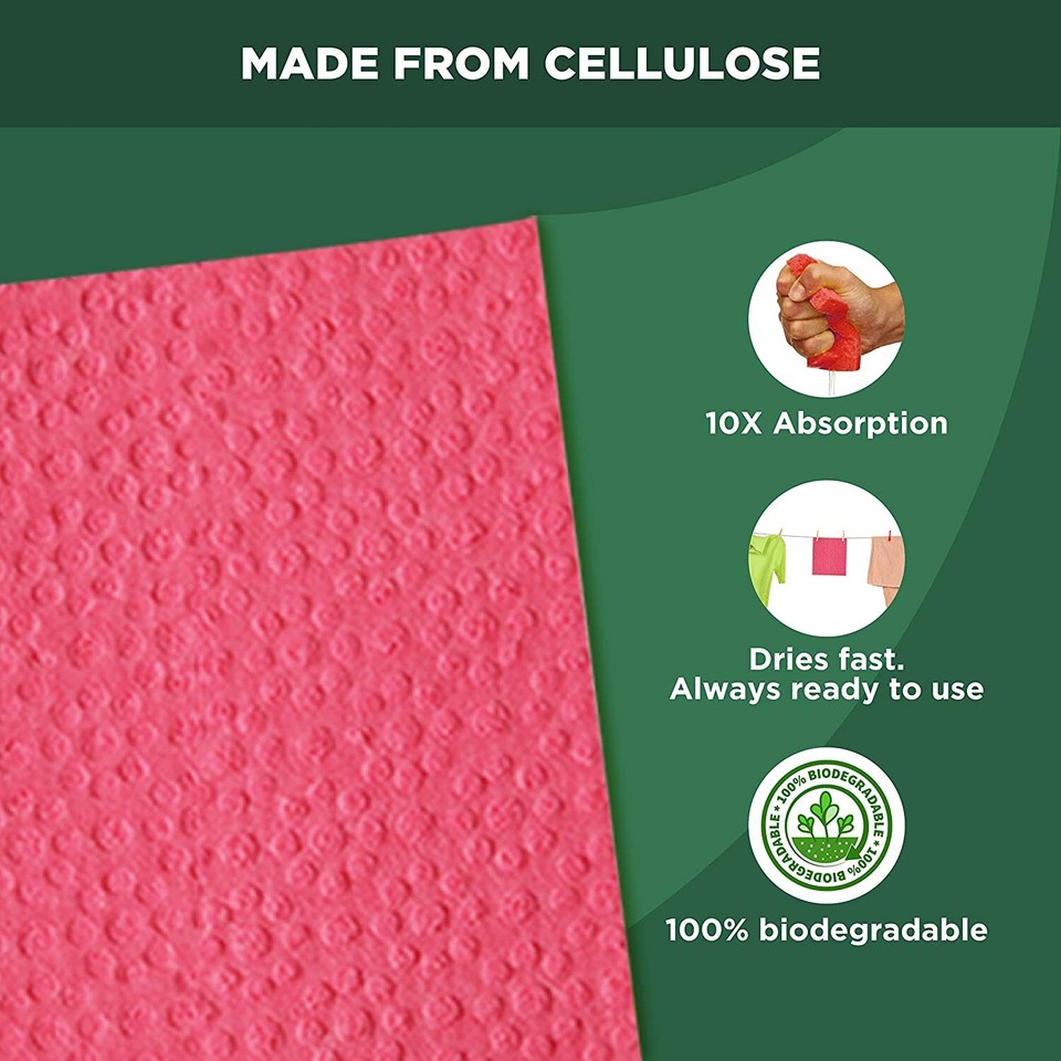 Scotch Brite Sponge Wipe Multipurpose cleans any mess single swipe ...