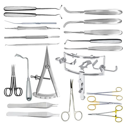 Cleft Lip Palate Set Mouth Gag Complete Set Of 22Pcs Plastic Surgery ...