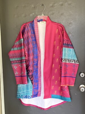 Ursime Open Faced Jacket Coat Cardigan Large | eBay