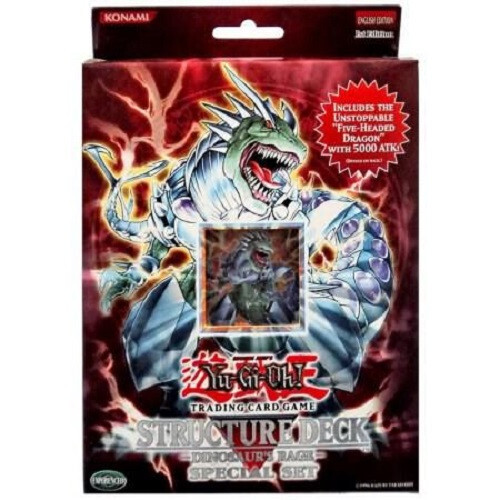 YUGIOH 1ST ED DINOSAUR'S RAGE STRUCTURE DECK NEUF SCELLÉ - ENSEMBLE ...