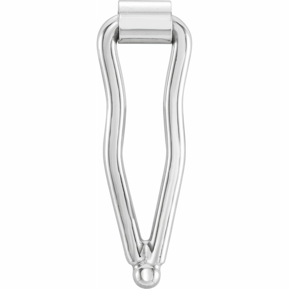 14K Solid Gold Figure Eight 8 Safety Catch Bracelet Clasp Component ...