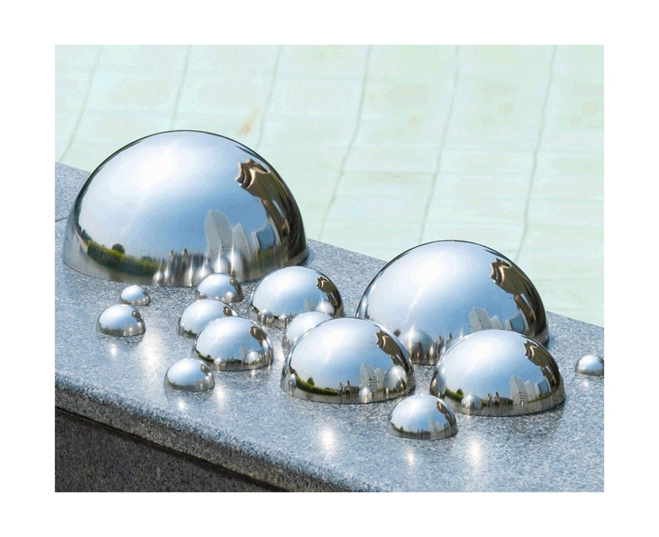 6pcs Hollow Hemisphere Ball Gazing Ball Half for Outdoor Decoration ...