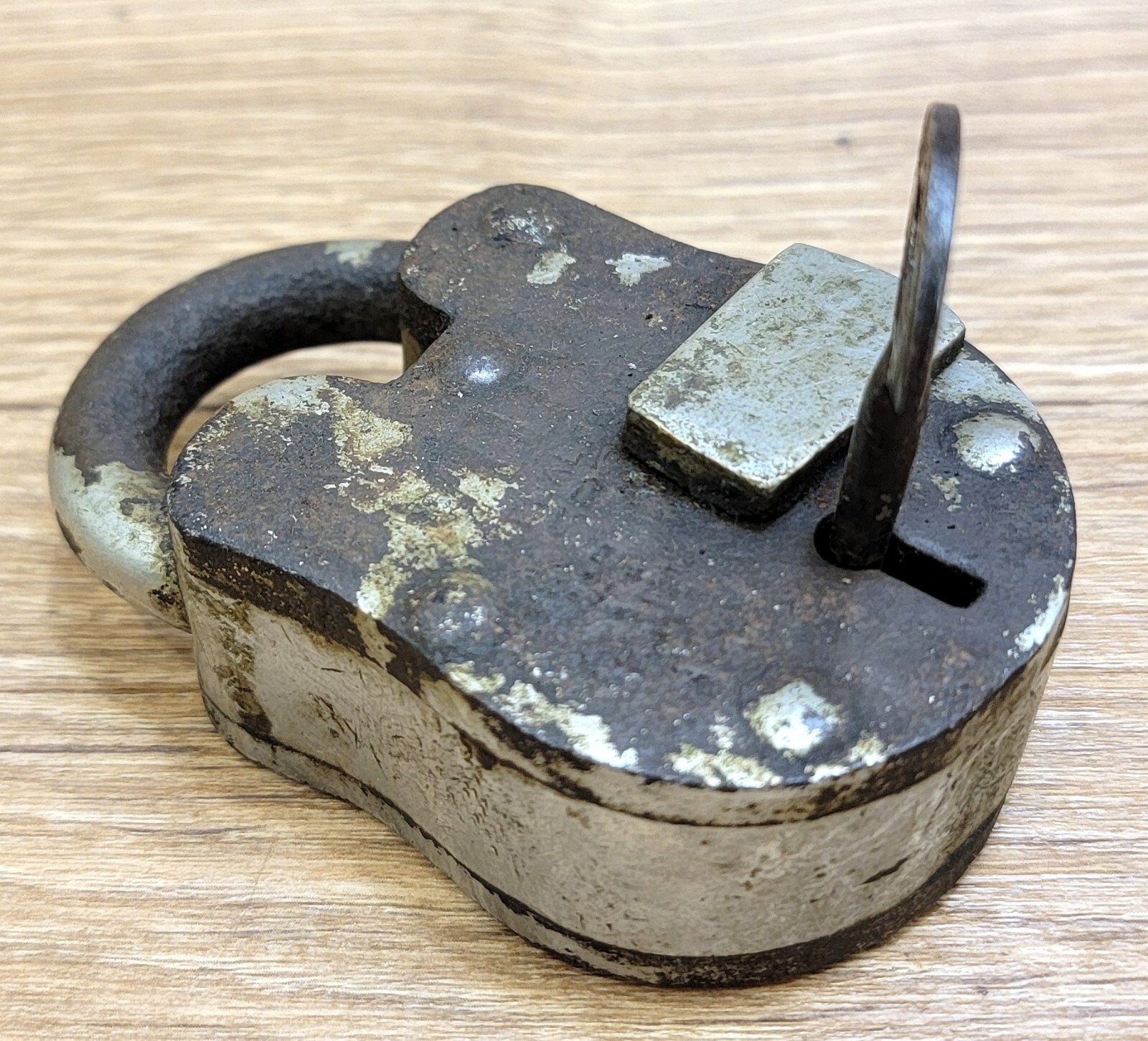 Classic Vintage original Antique Iron Padlock In 100% Working Order. | eBay