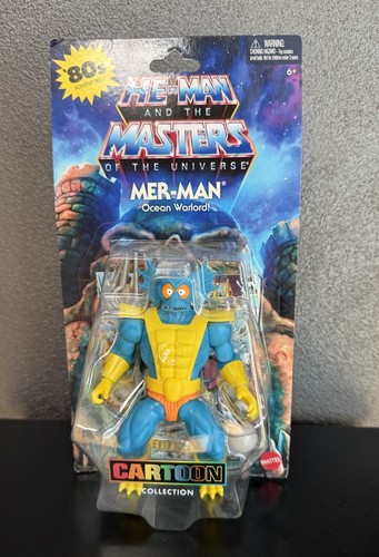 Mattel Masters of The Universe (MOTU) Origins Cartoon Mer-Man Filmation ...