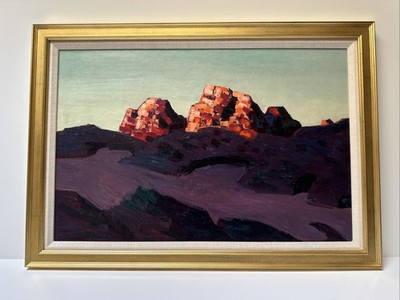 CONRAD BUFF PAINTING LANDSCAPE AMERICAN MODERNIST IMPRESSIONIST FAMOUS ...