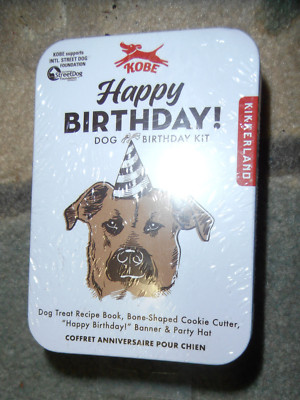 Kobe Happy Birthday Dog Birthday Kit | eBay