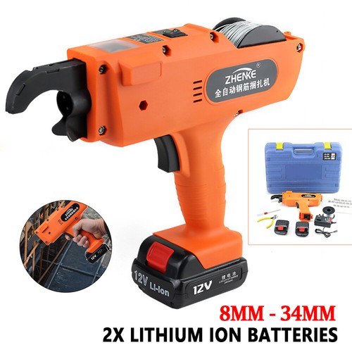 8-34mm Handheld Rebar Tie Gun Tier Machine Automatic Steel Bar Tying ...